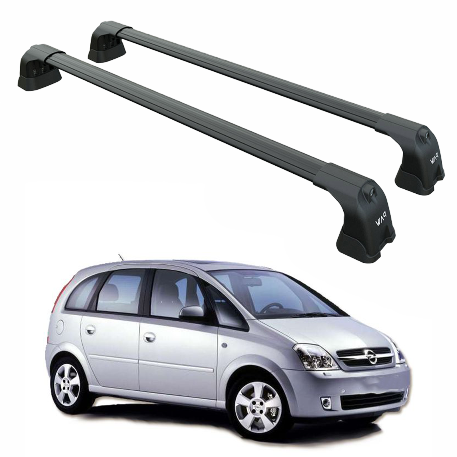 For Opel Meriva A (2003-2010) Roof Rack System Carrier Cross Bars Alum ...