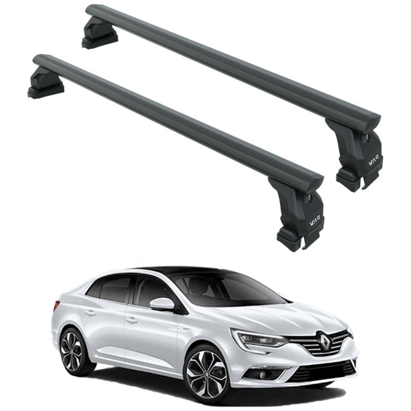 For Renault Megane Sedan 4 2016-2025 Roof Rack System Carrier Cross Ba ...